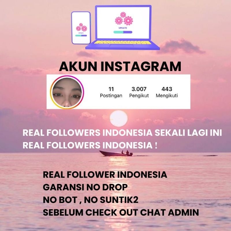 Jual OUR AKUN REAL INSTAGRAM FOLLOWERS REAL INDONESIA | Shopee Indonesia