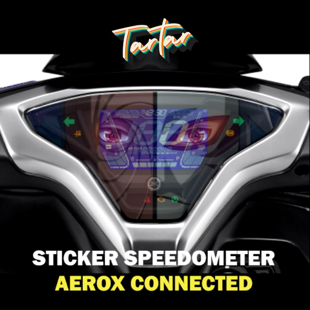 Jual Sticker Stiker Spido / Speedometer Transparant Anime Aerox ...