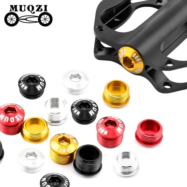Jual Tutup Baut Bolt Spindle As Pedal Sepeda M14 dust cover Aluminium ...