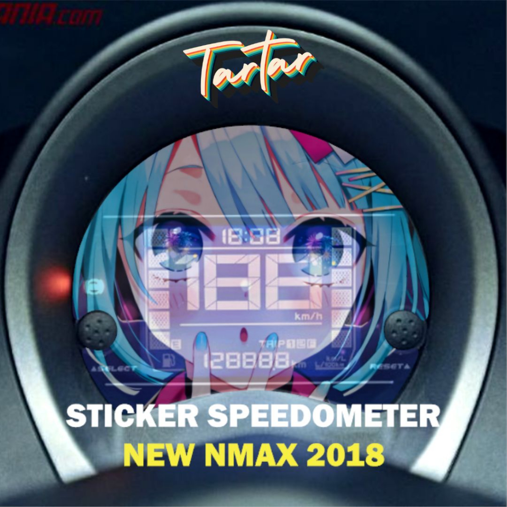 Jual Sticker Stiker Spido / Speedometer Transparant Anime Nmax 2018 ...