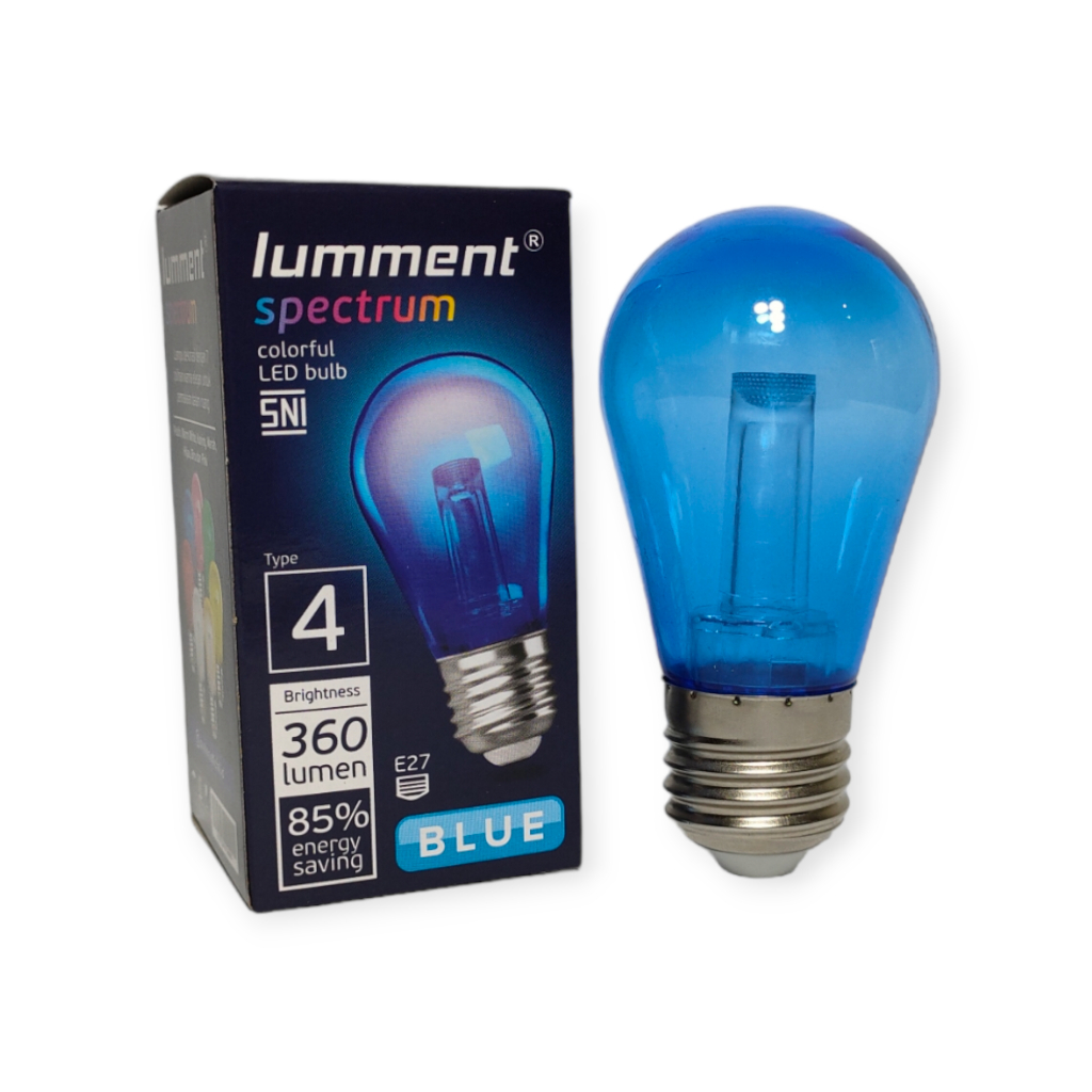Jual BOHLAM LAMPU LED WARNA BIRU LAMPU DEKORASI LAMPU CAFE LAMPU ...