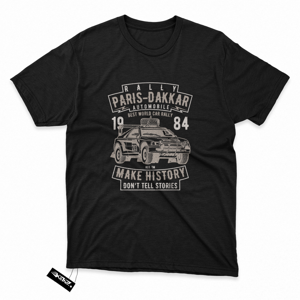 Jual Kaos MOBIL Rally Paris Dakar Automobile - Kain Katun Tshirt / baju ...