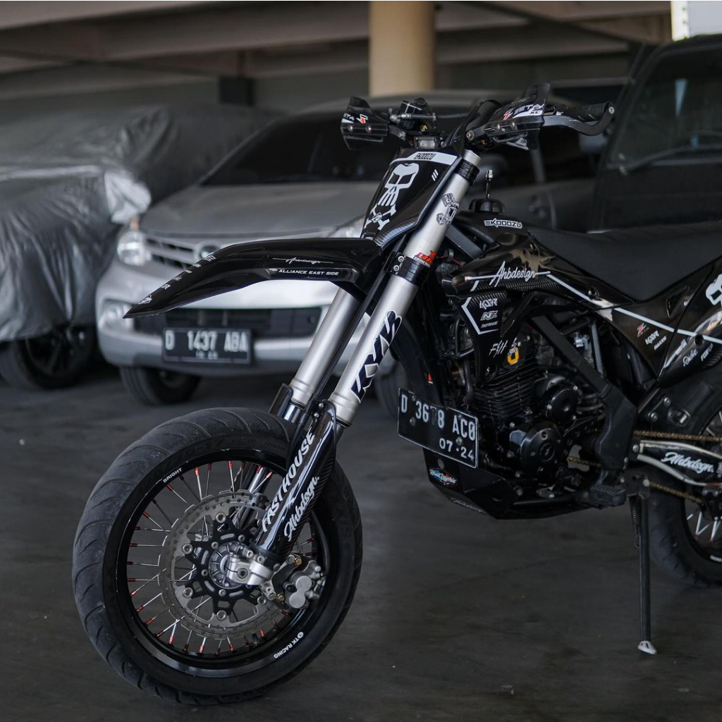 Jual Decal KLx gordon supermoto full body bisa custom sesuai keinginan ...