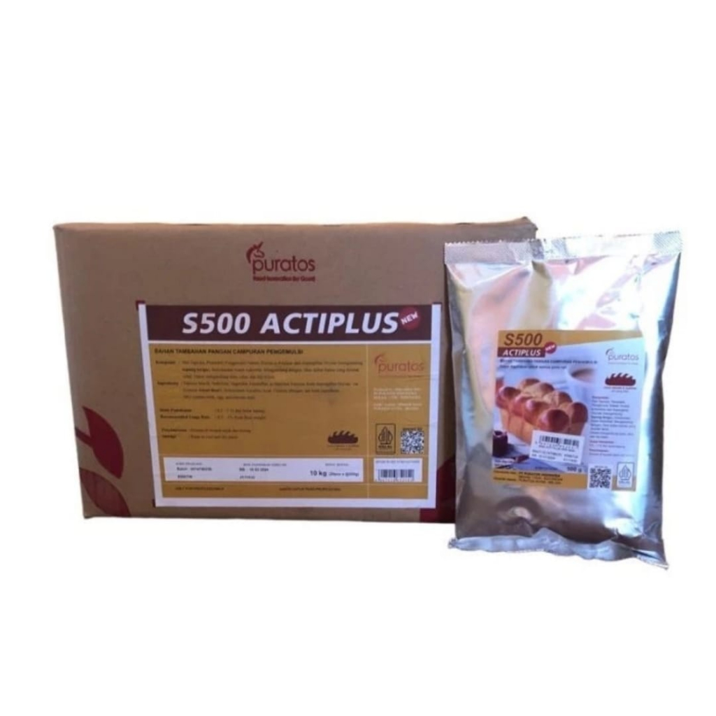 Jual puratos S500 actiplus 500gr (1 dus isi 20 pcs) | Shopee Indonesia