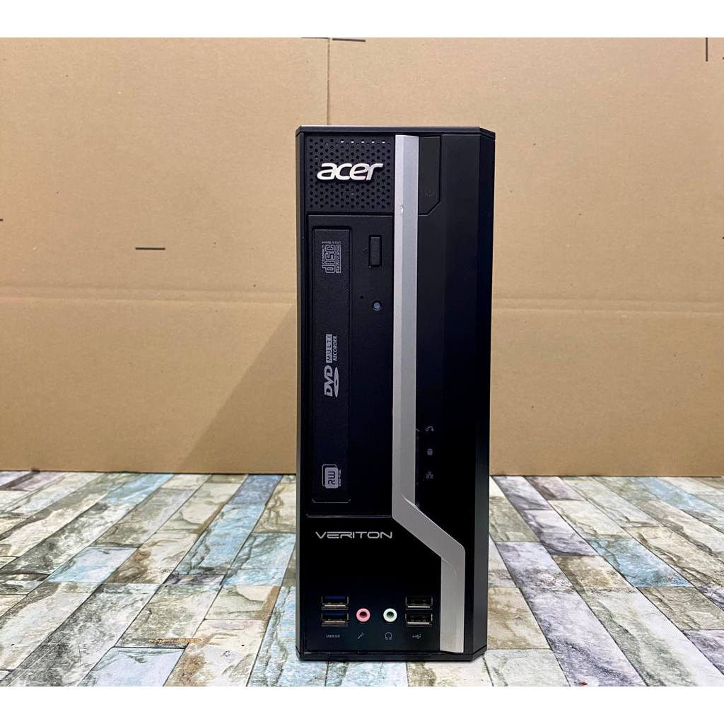 Jual PC ACER VERITON X2630 SFF CORE i3 Gen 4RAM 4GB HDD 500GB DVD MURAH BERGARANSI | Shopee ...