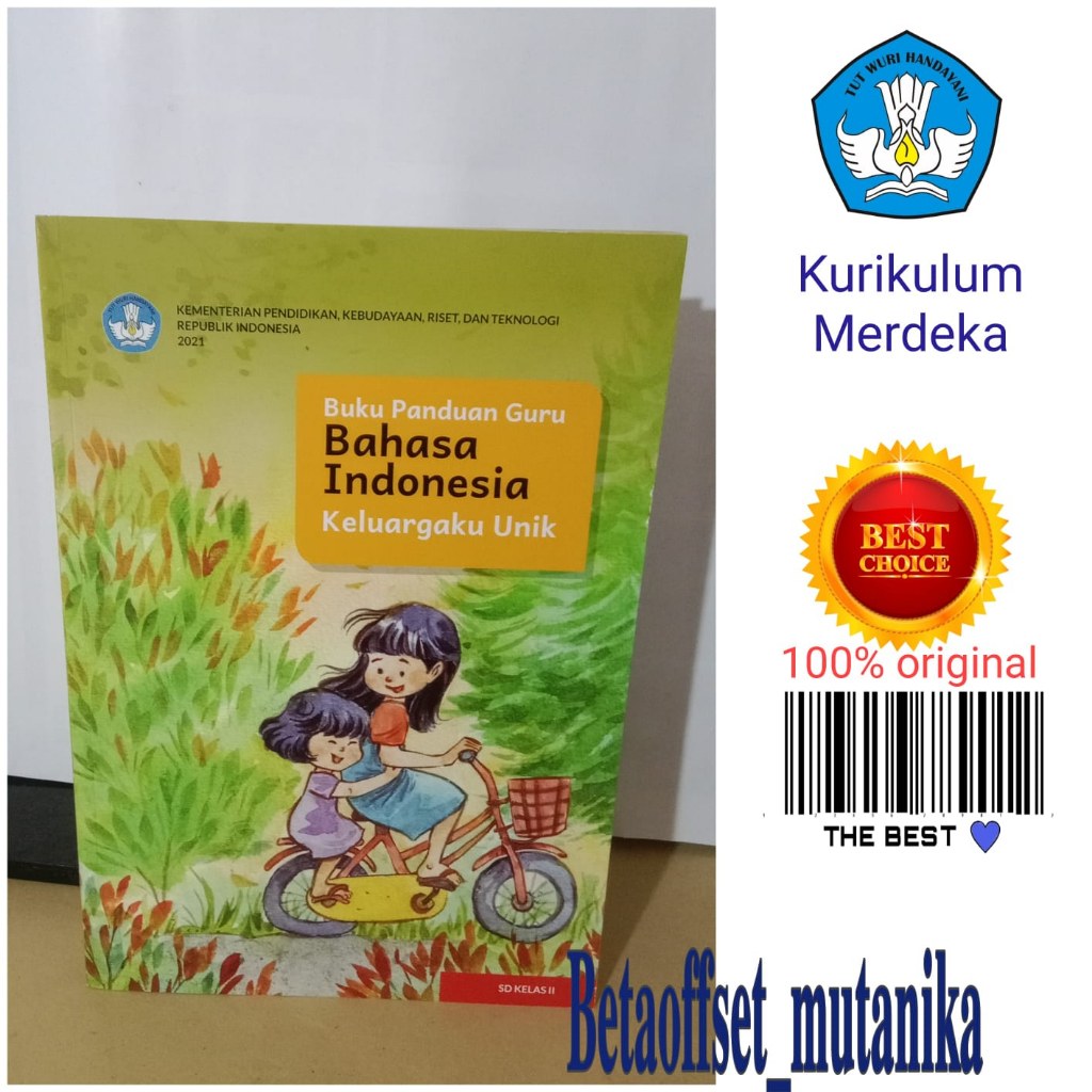 Jual Buku panduan guru kelas 2 sd Bahasa Indonesia kurikulum merdeka ...
