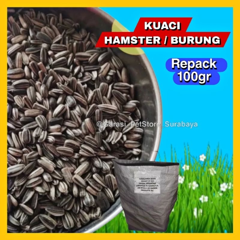Jual GPSS- Biji Kuaci Hamster Landak Mini Burung Lovebird 100gr Biji ...