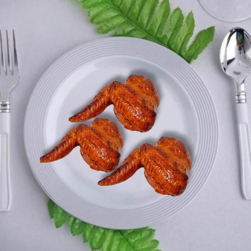 Jual Replika makanan Sayap Ayam ( bakar / goreng) 1 set 1pcs / dummy ...