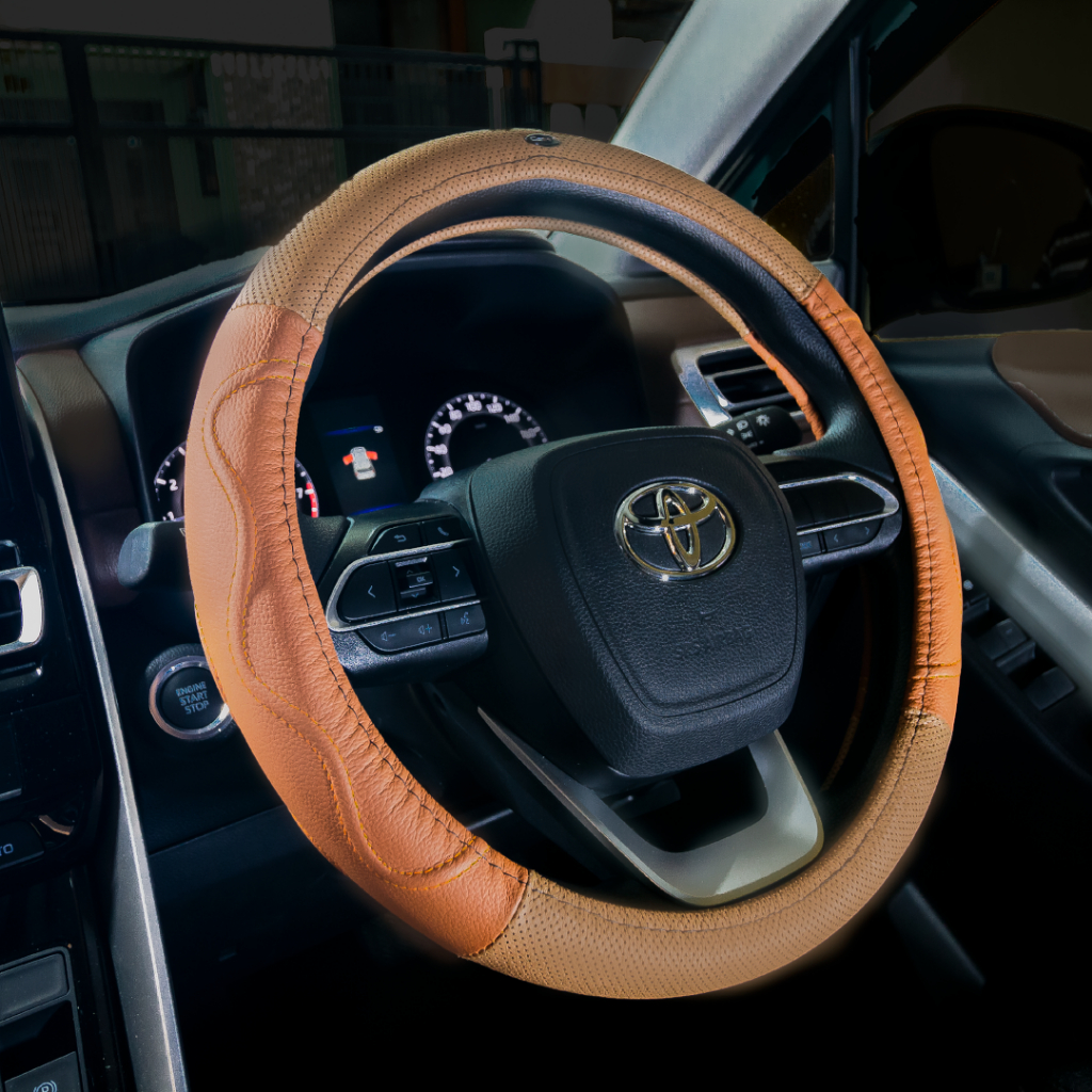 Jual Carinn Sarung Stir Kulit Asli Model Terbaru Cover Stir Mobil ...