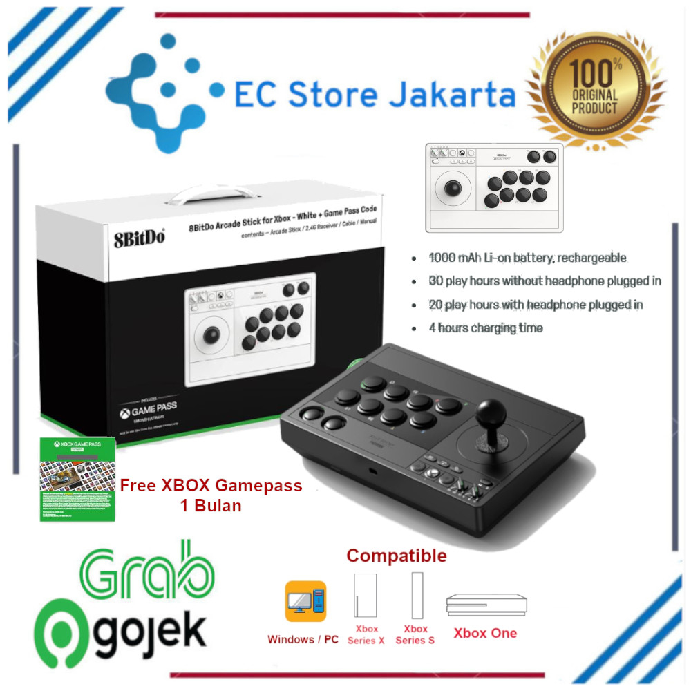 Jual 8Bitdo Arcade Stick Controller for Xbox Series X / S / One PC ...