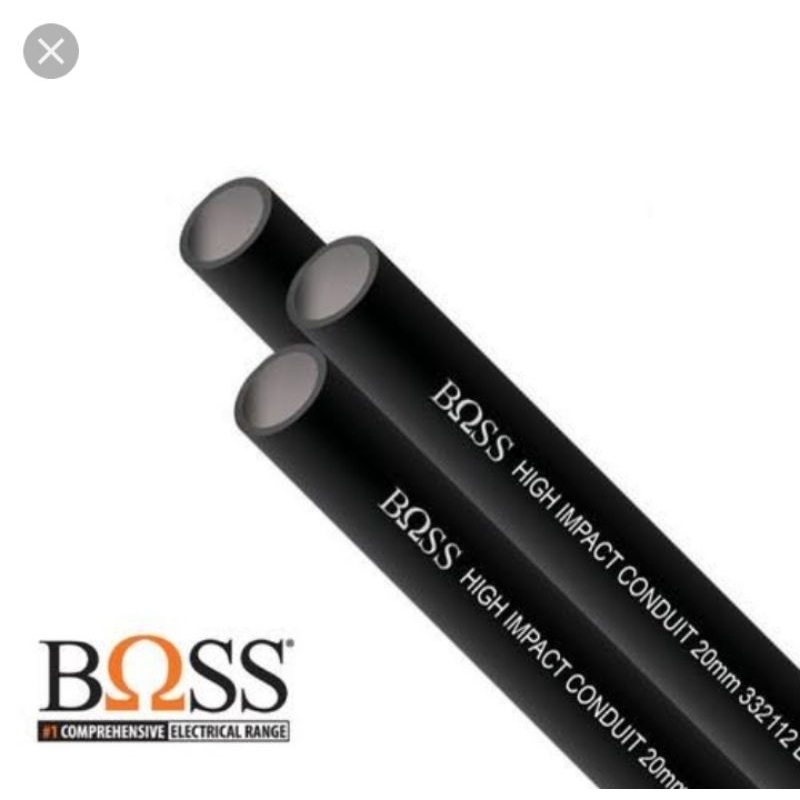 Jual BOSS PIPA CONDUIT 20MM X 3M HITAM | Shopee Indonesia