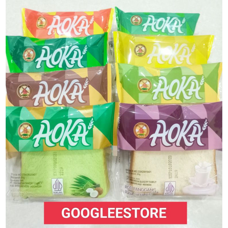 Jual AOKA ROTI VIRAL [TERLARIS] Lumer di mulut yummy..nom nom ...