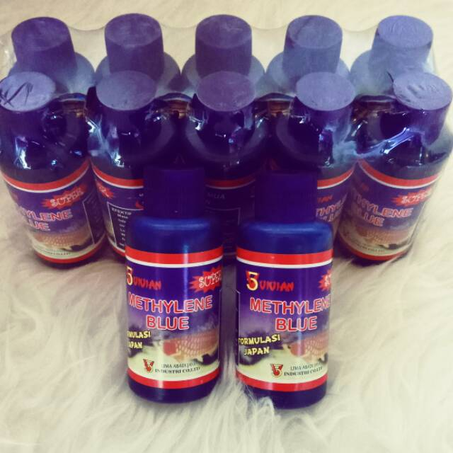 Jual Metilen Blue / Methylene Blue Obat Biru Ikan Hias Aquarium ...