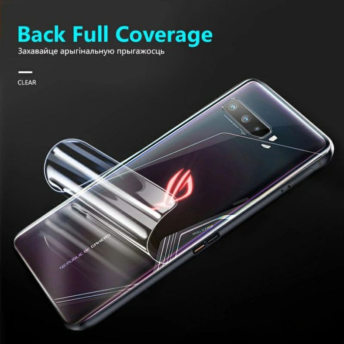 Jual ASUS ROG 2 / ROG 3 / ROG 5 5S ANTI GORES HYDROGEL BACK PLASTIK ...