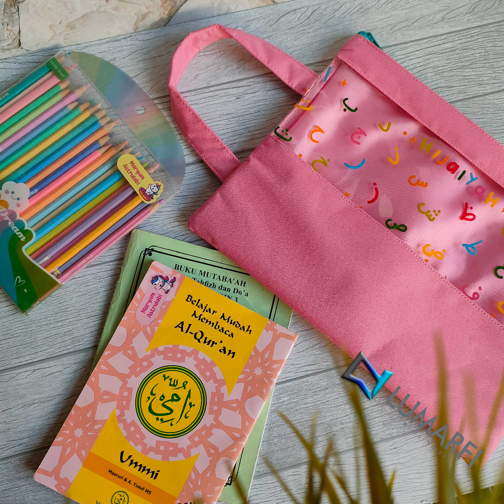 Jual Tas Map Mengaji TPA Iqro Ummi Tempat File A4 Tas Dokumen Tas ...