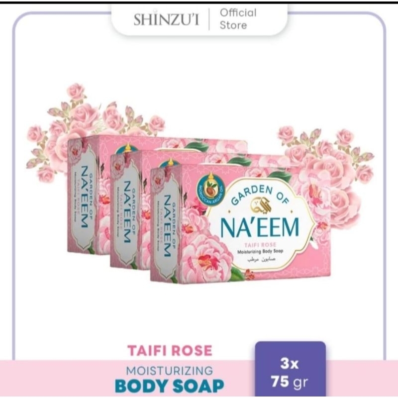 Jual Naeem sabun mandi batang 75gr X 3pc | Shopee Indonesia