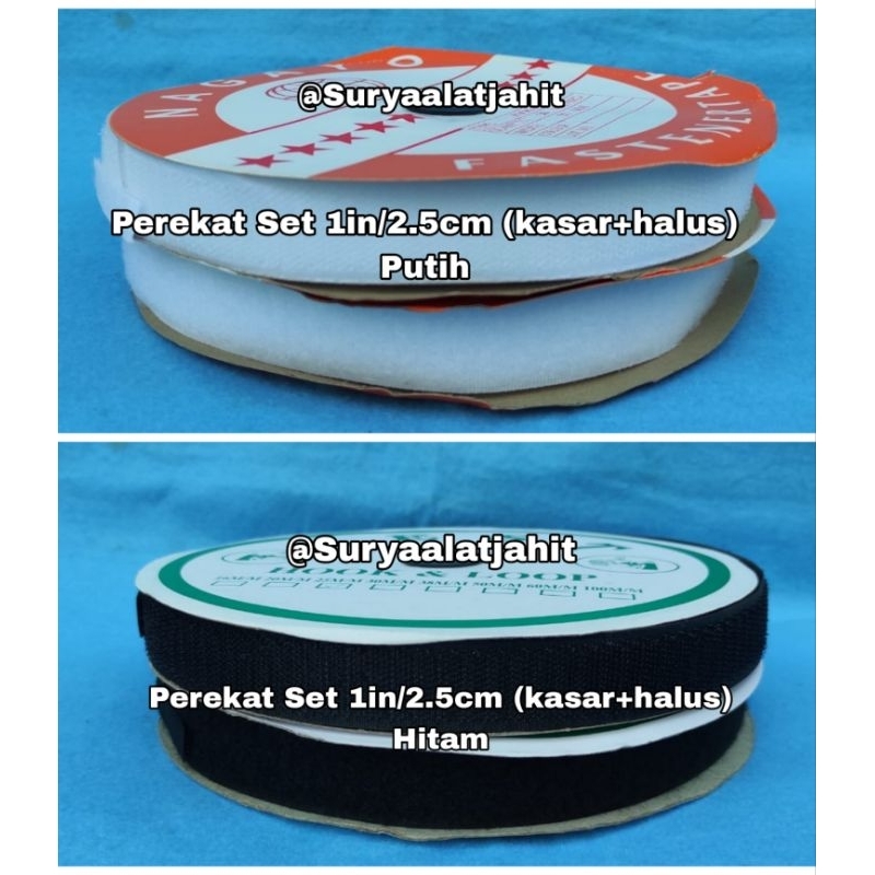Jual Perekat SET(kasar+halus) 1in/2.5cm H/P (1set+/-20y) =rp.28.000/set ...