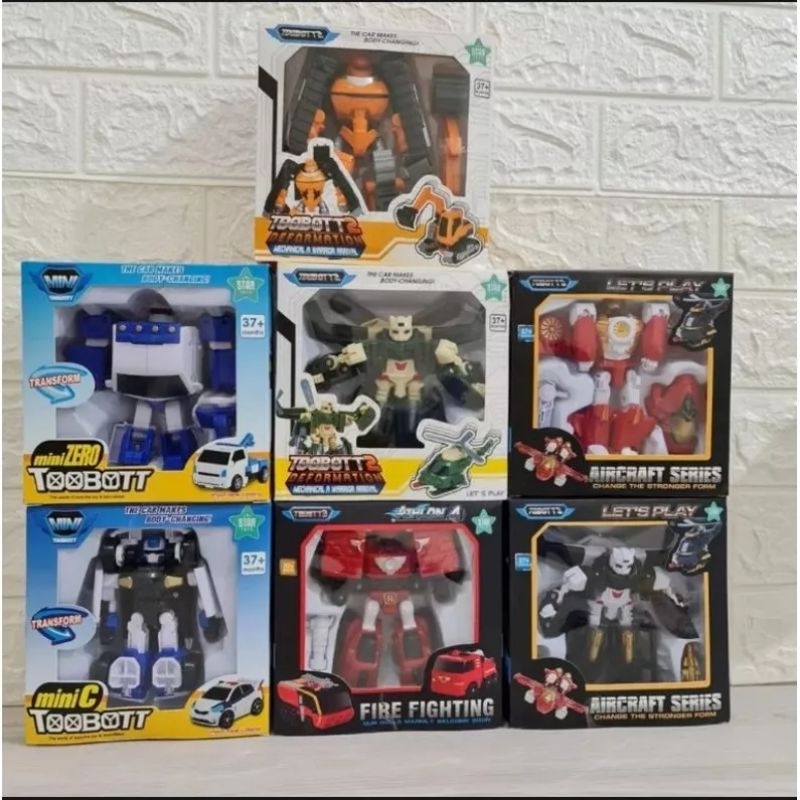 Jual Mainan Tooboot Robot Robotan Murah Robot Torbot Mini Rocky Mini ...