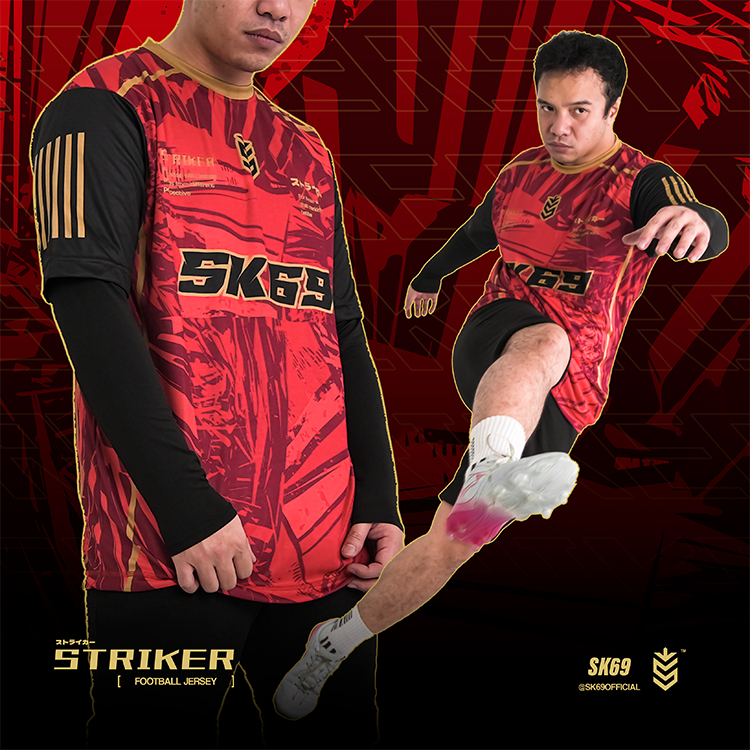 Jual SK69 STRIKER Football Jersey Regular | Shopee Indonesia