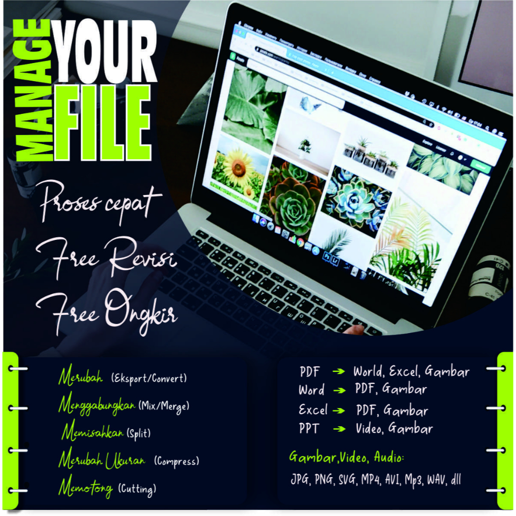 Jual Jasa Edit File, Gambar, PDF, Word, Excel, Video, Music, dll ...