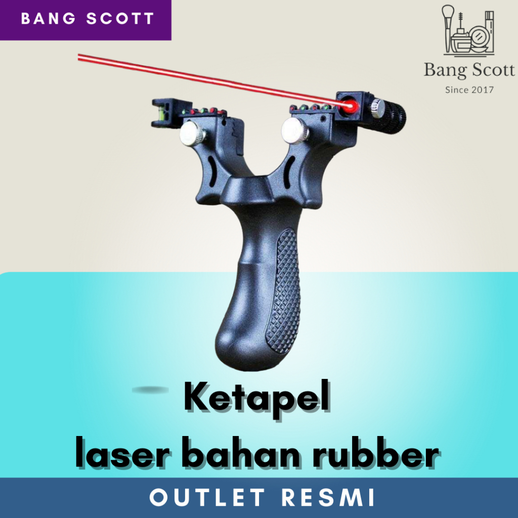 Jual Ketapel Tactical Laser Sight & Rubber Band | Ketapel Kuat | Shopee ...