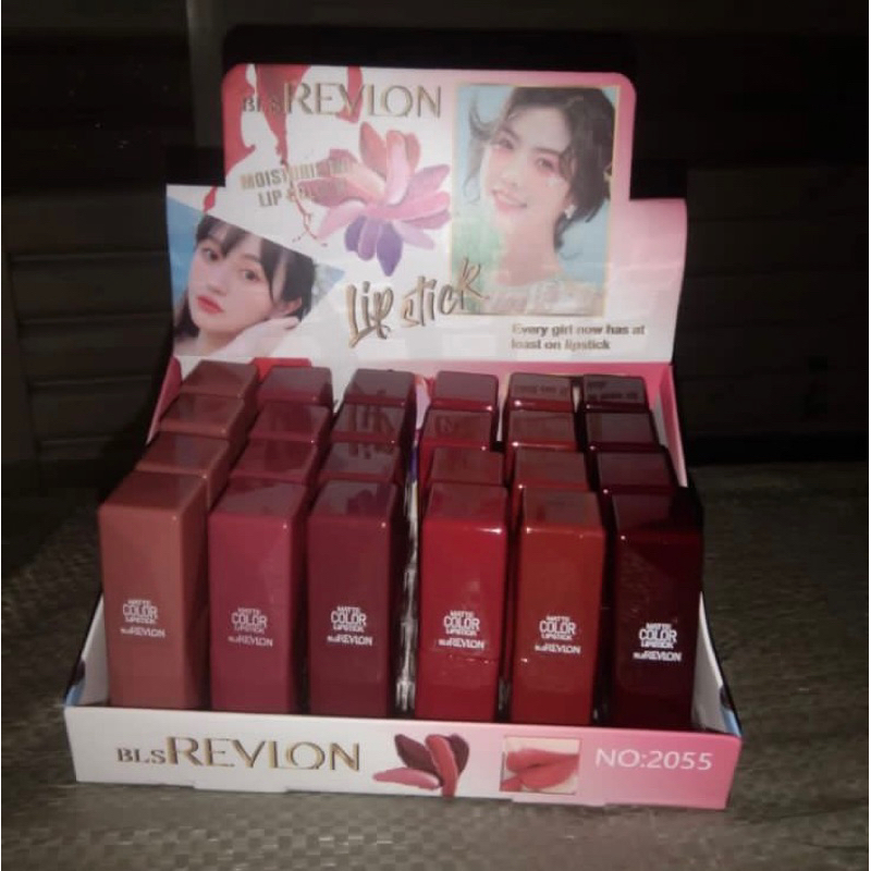 Jual BLS REVLON MATTE LIPSTICK/ LIPSTIK PADAT REVLON 2055 (per box/24 ...