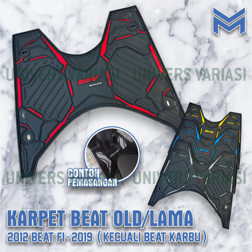 Jual KARPET MOTOR HONDA BEAT FI ESP TAHUN 2014 2015 2016 2017 2018 2019 ...