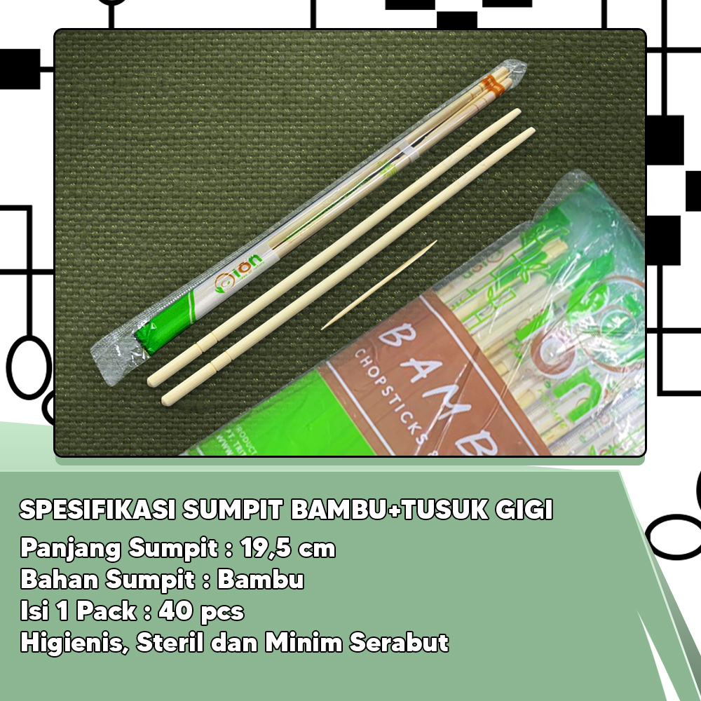 Jual SUMPIT BAMBU HIGIENIS / SUMPIT BAMBU SUPER / SUMPIT MIE BAKMIE ...