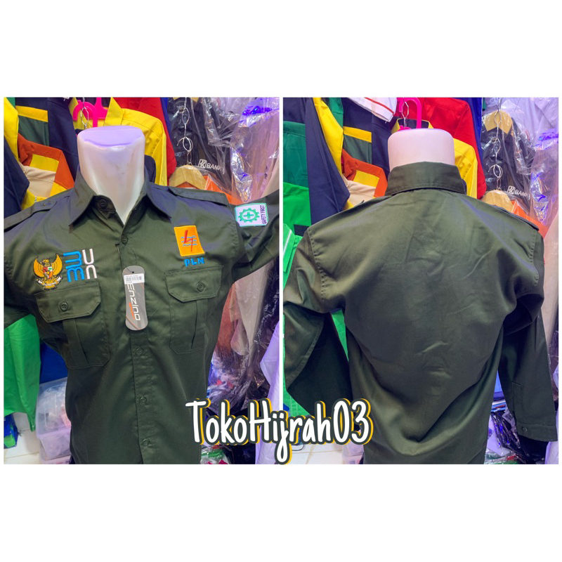 Jual Seragam BUMN PLN | Kemeja BUMN PLN | Baju PLN | Shopee Indonesia