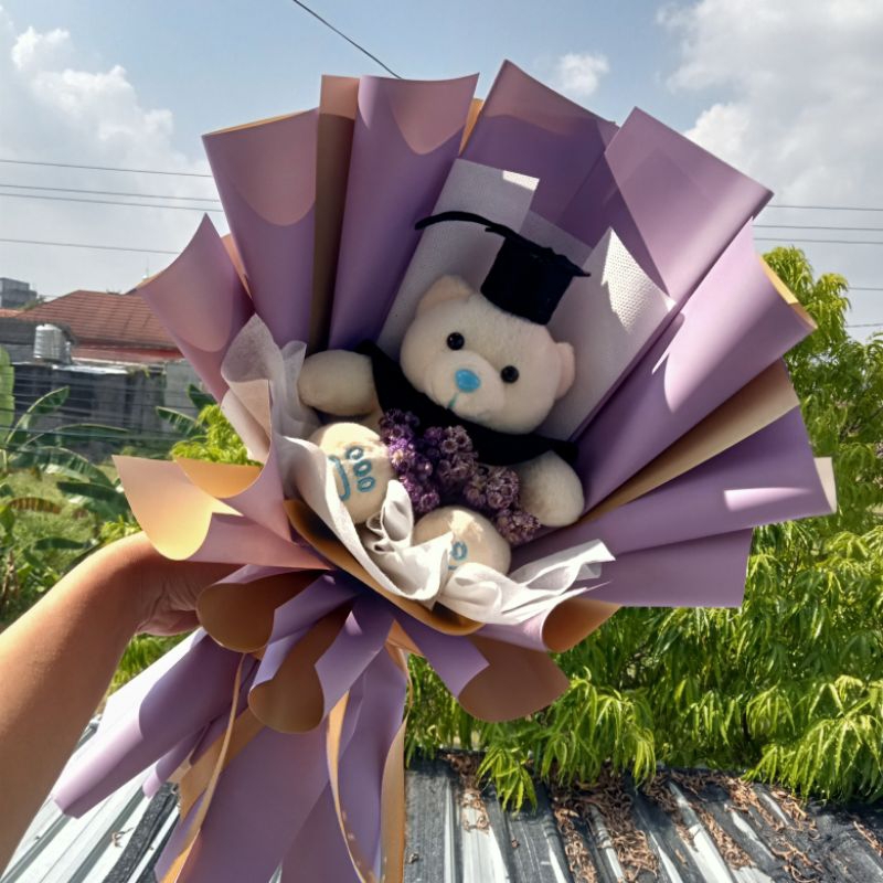 Jual Buket Boneka Wisuda Aesthetic Murah | Shopee Indonesia
