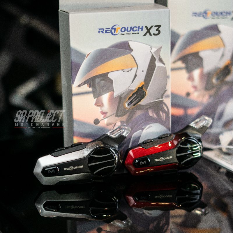 Jual Intercom Helm Retouch X3 New | Shopee Indonesia