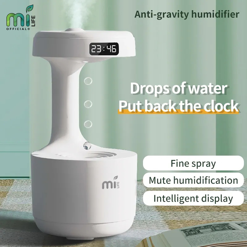 Jual MILIFE Air Humidifier Anti Gravity Time Pelembab Ruangan Back Flow ...