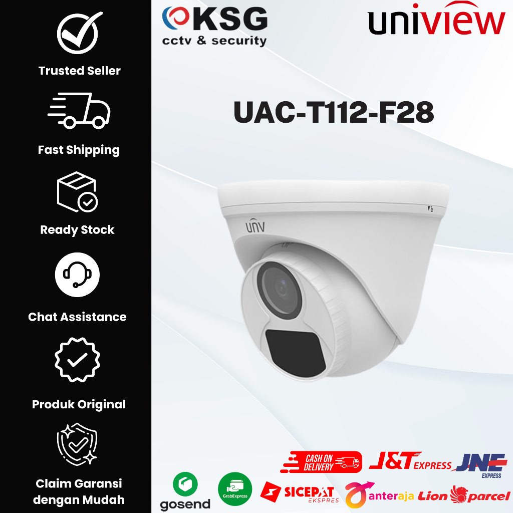 Jual Kamera CCTV Indoor Uniview UAC-T112-F28 | Shopee Indonesia