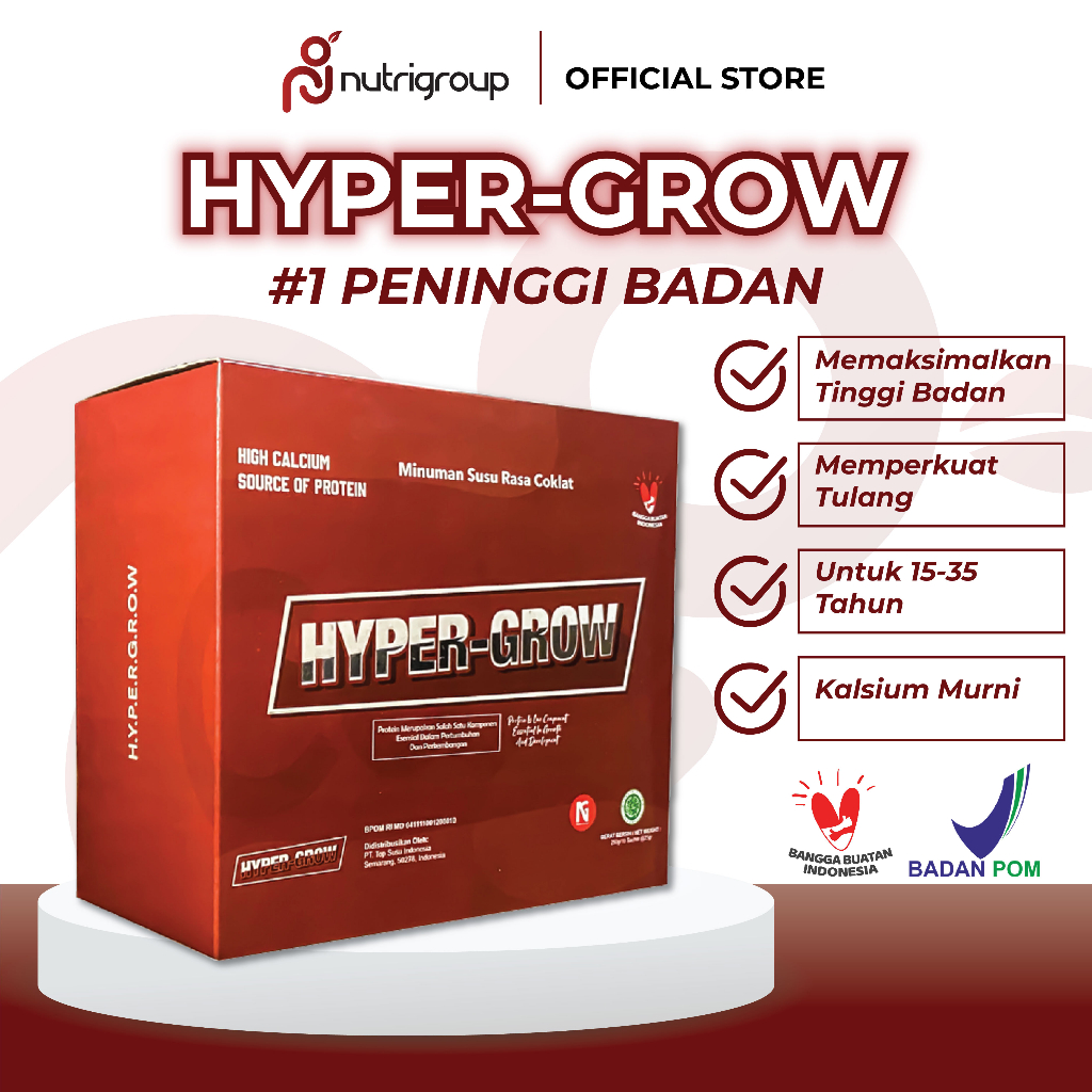 Jual HYPER GROW SUSU HIGH CALCIUM PENINGGI BADAN TERBAIK TINGGI NUTRISI ...
