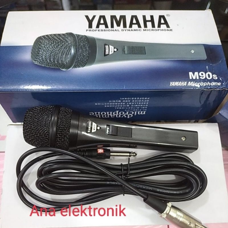 Jual MICROPON YAMAHA M90s MIC KABEL | Shopee Indonesia