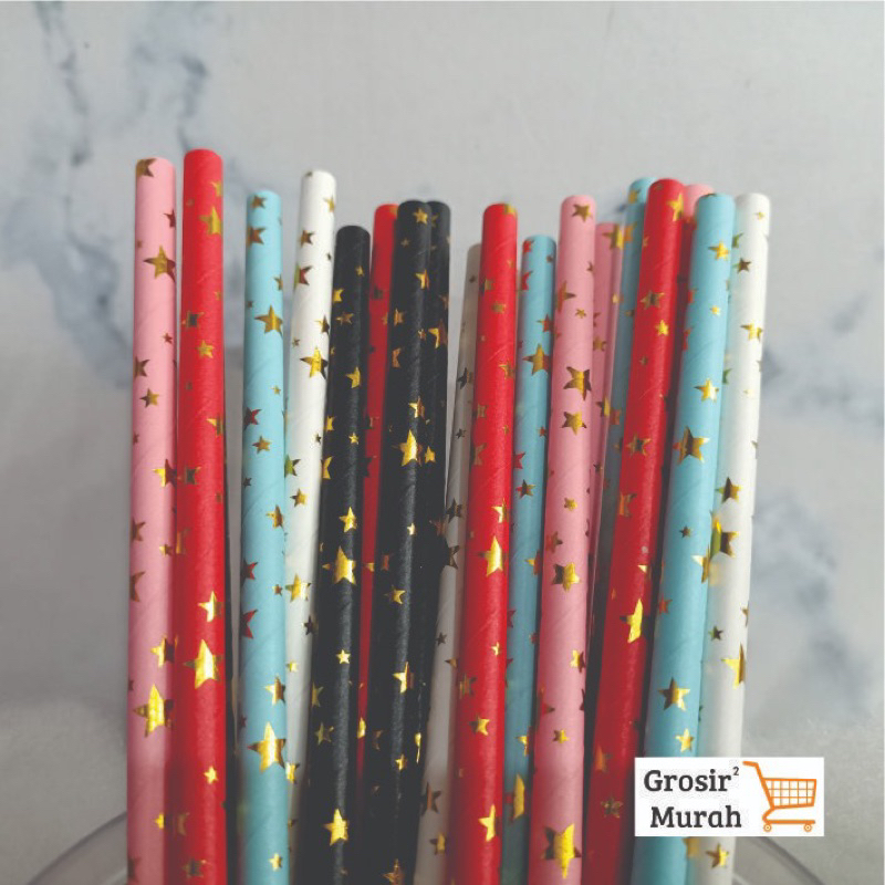 Jual Paper Straw / Paper Straw kertas | Shopee Indonesia