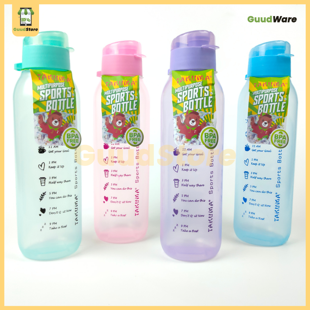 Jual ( 6 PCS ) BOTOL MINUM ANAK 900 MILI /BOTOL MINUM FLIPTOP MURAH ...