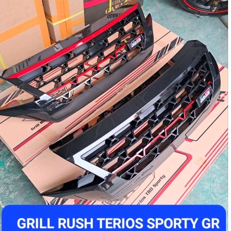 Jual GRILL RUSH TERIOS 2018-2022 MODEL GR SPORT | Shopee Indonesia