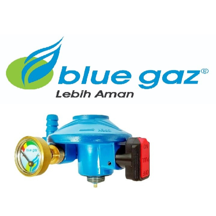 Jual Regulator PD BLUE GAZ + Indikator METER | Shopee Indonesia