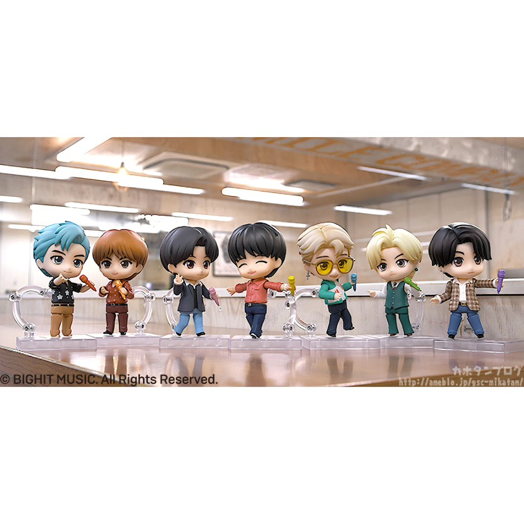 Jual ORI SET 7 Nendoroid BTS TinyTAN Bangtan Boys V Suga RM Jung Kook Jin J-hope Jimin Tiny TAN ...