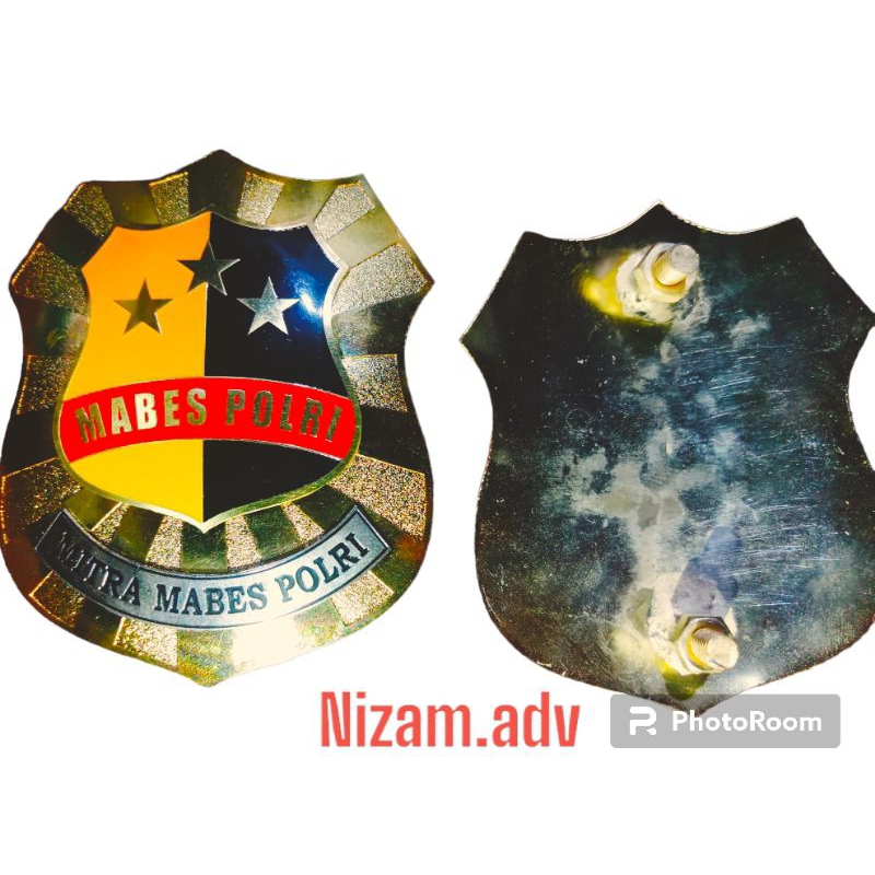 Jual LOGO PLAT MOBIL MITRA MABES POLRI | Shopee Indonesia