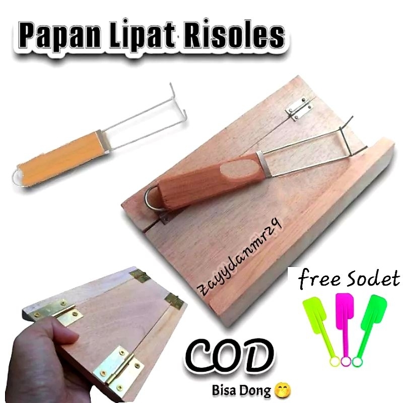 Jual Papan Risol Lipat / Papan Lipat Risoles / Alat lipat risol dan ...