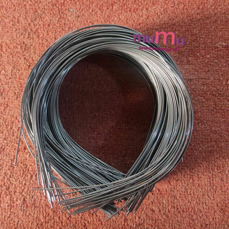 Jual Bando kawat silver +- 1,2 mm ( 10 bj ) | Shopee Indonesia