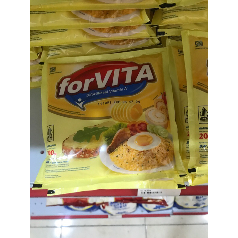 Jual Forvita margarine sachet 200gr | Shopee Indonesia