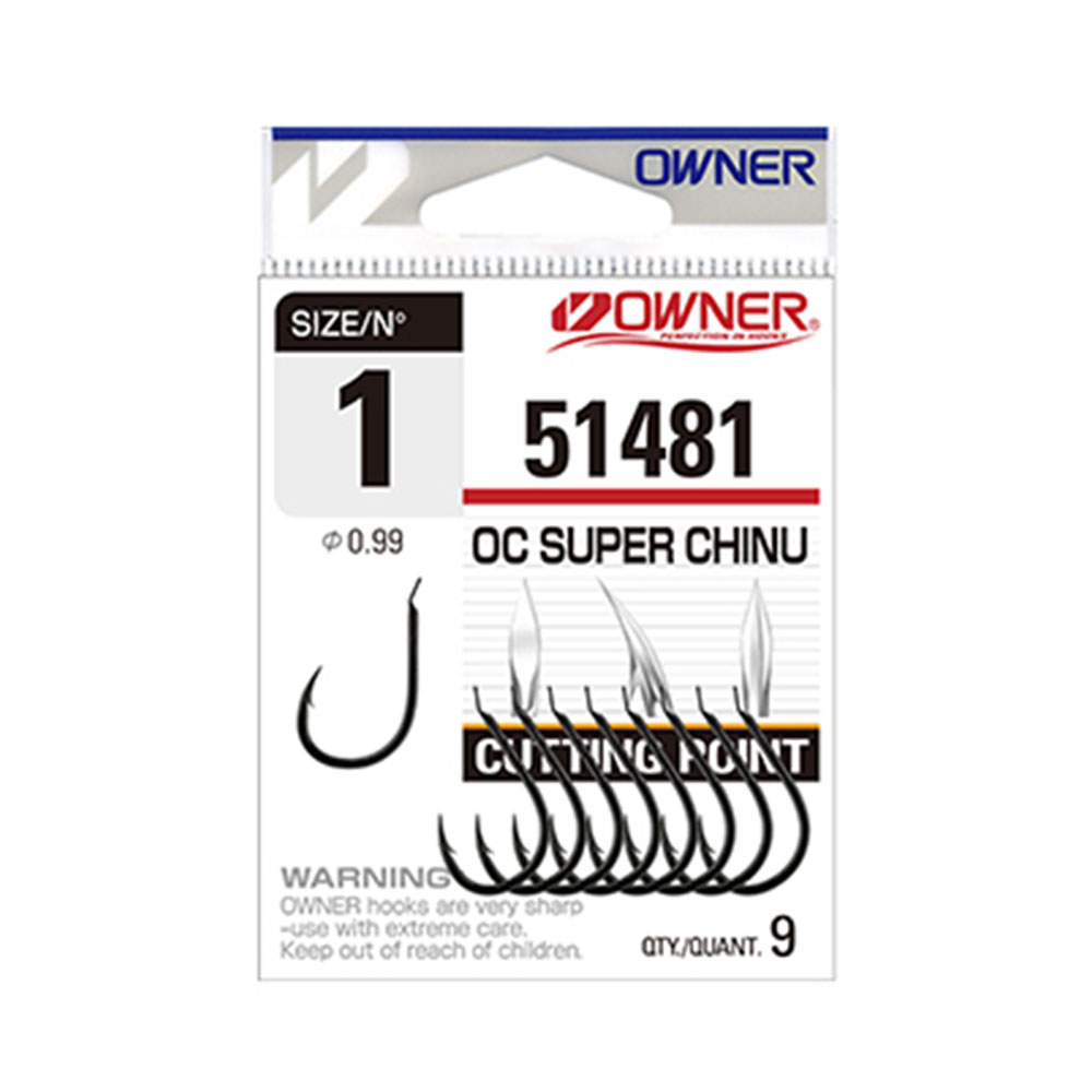 Jual OWNER OC Super Chinu 51481 Hook Pancing Tajam Kuat Kail Made in Japan | Shopee Indonesia