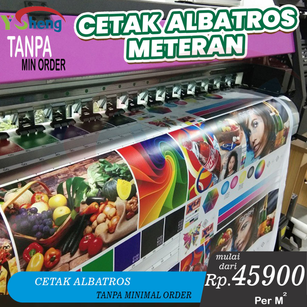Jual CETAK ALBATROS METERAN / BANNER ROLL BANNER / STANDING BANNER ...
