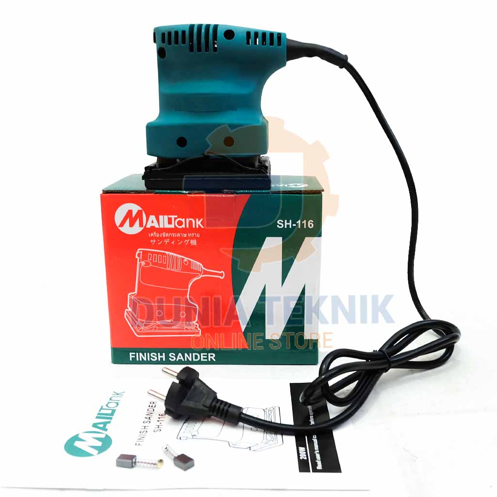 Jual Mesin Amplas Kayu MAILTANK SH 116 Elektrik Sander Kotak SH-116 | Shopee Indonesia