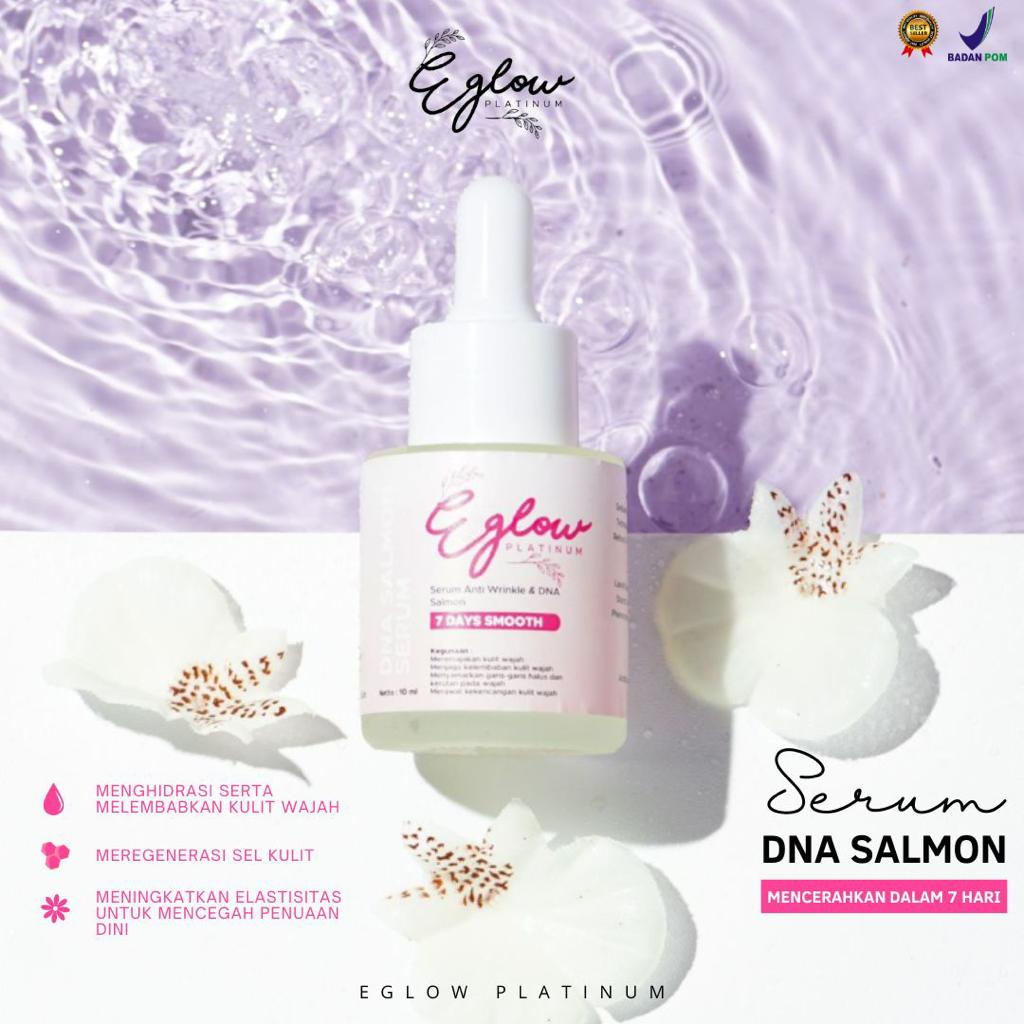 Jual MFI - EGLOW PLATINUM SERUM DNA SALMON | NETTO 10 ML | Shopee Indonesia