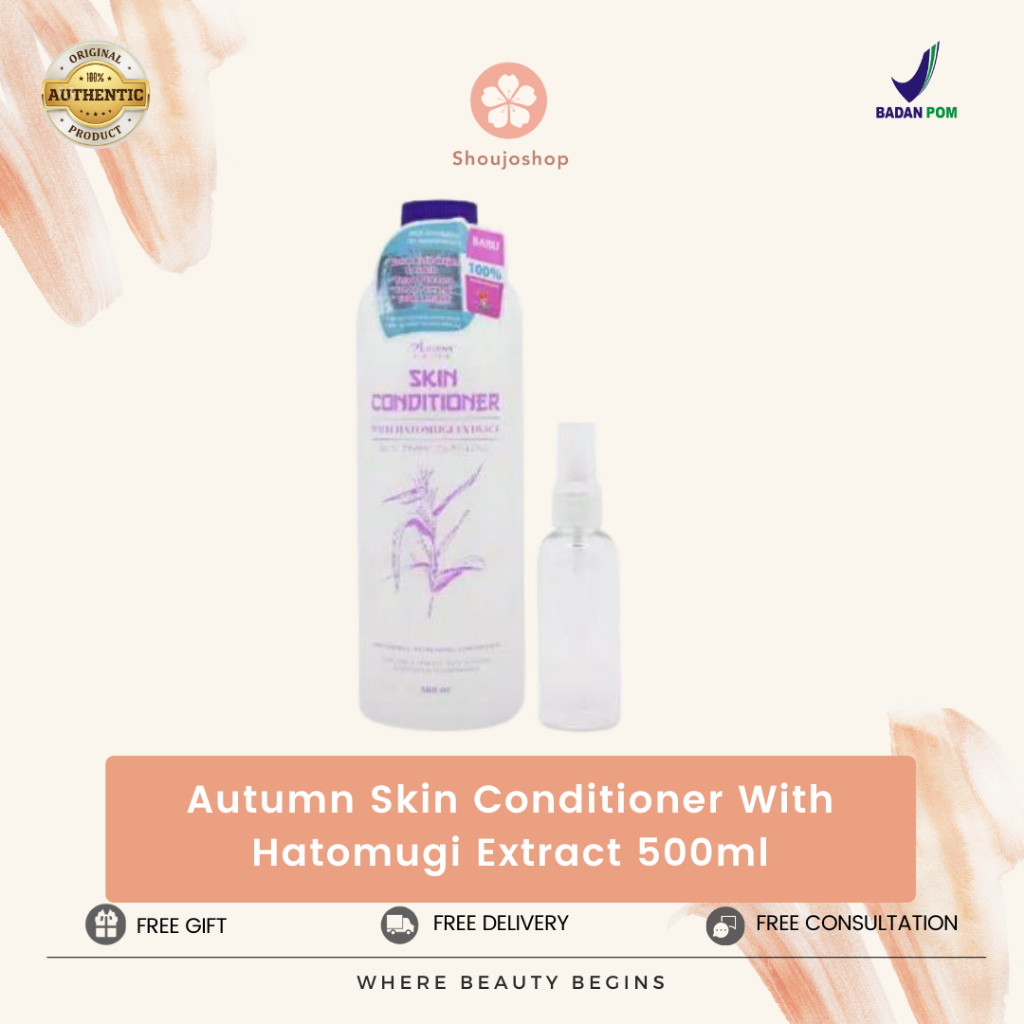 Jual Autumn Skin Conditioner With Hatomugi Extract 500ml | Shopee Indonesia