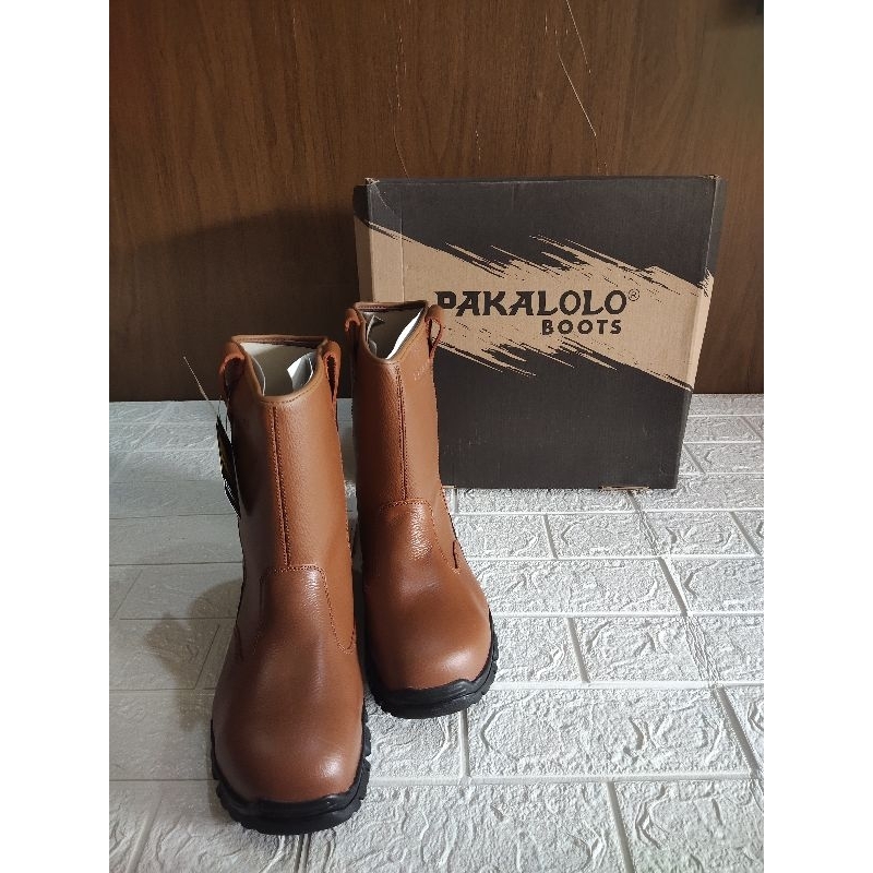 Jual PAKALOLO Safety Shoes / SEPATU KERJA / SAFETY BOOTS TINGGI MERK ...